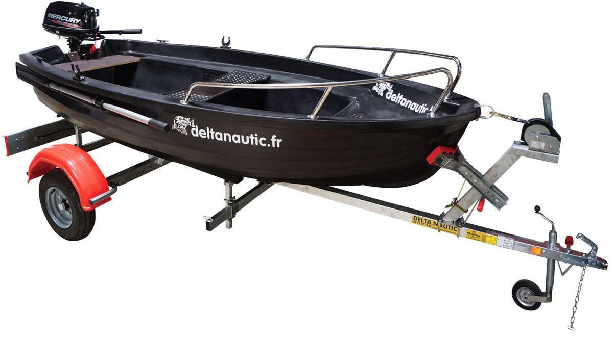 Barque avec Moteur et Remorque | Delta Nautic