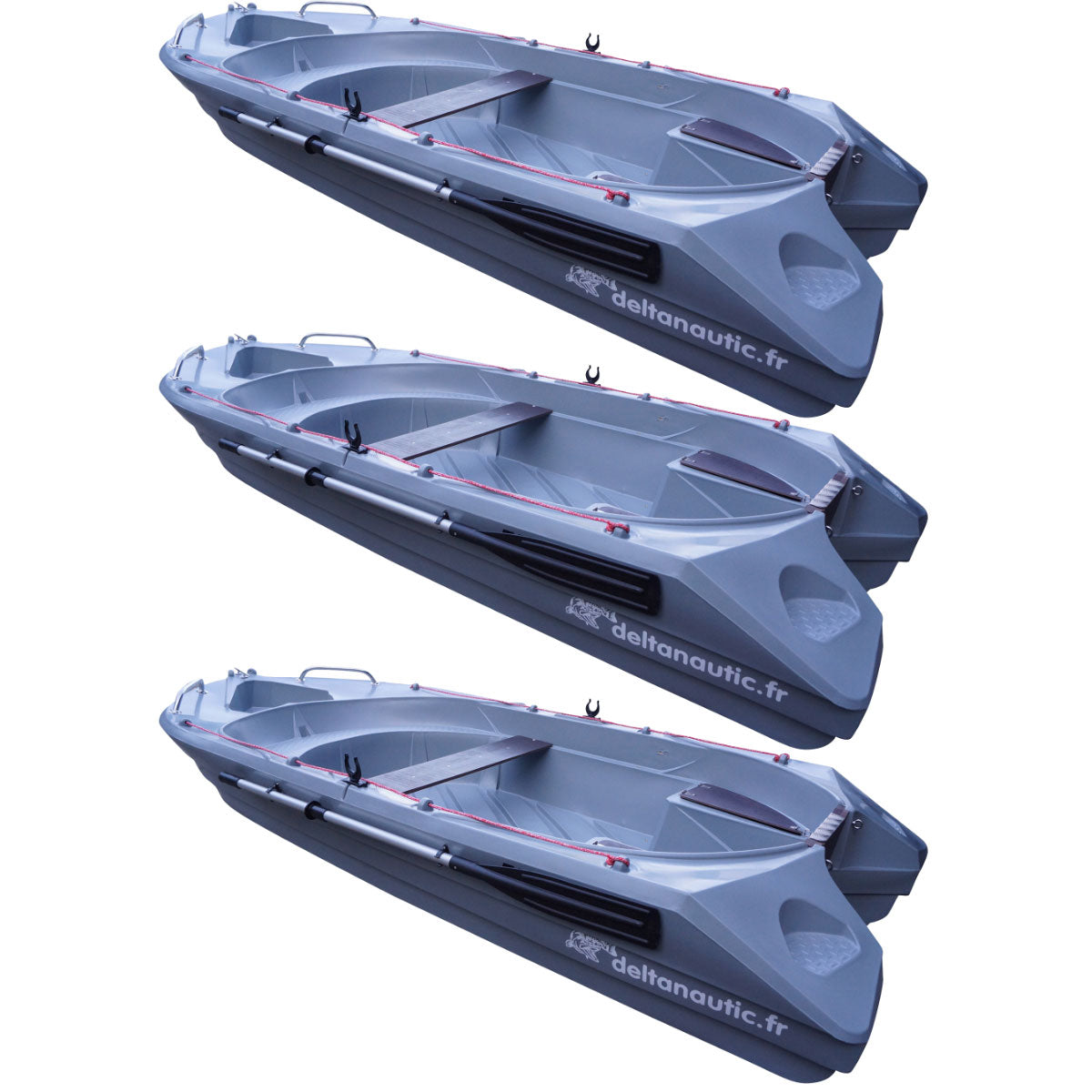 Lot de 3 Barques Falco 360 Titanium exclusivité Delta Nautic Offre Spé